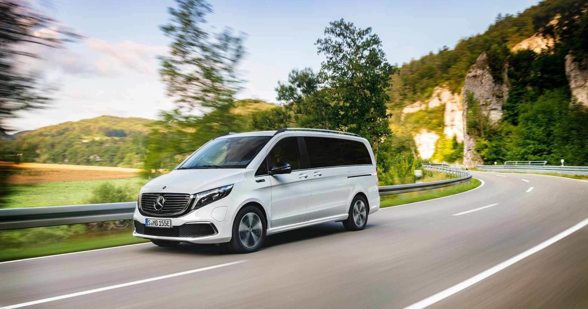 Mercedes Benz EQV 2020 Charging Guide Pod Point